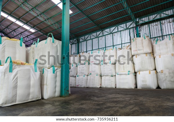 Stack Big Bag Jumbo Bag Containing Stock Photo 735936211 | Shutterstock