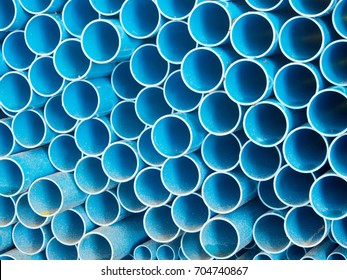 Stack Blue Pvc Pipe Background Stock Photo 704740867 | Shutterstock