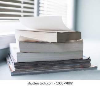 Stack Books Magazines Stock Photo 108579899 | Shutterstock