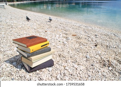 615 Stack Books Beach Images, Stock Photos & Vectors | Shutterstock