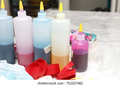 Stack Bottles Dyes Stock Photo 752327482 | Shutterstock