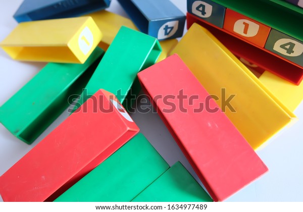 Stack Colors Game Background Childrens Games Stock Photo 1634977489 ...