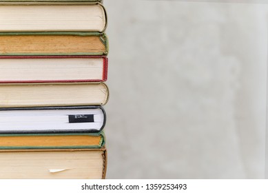 Stack Different Books Copyspace Stock Photo 1359253493 | Shutterstock