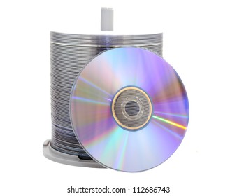 Stack Dvd Disc Isolated On White Stock Photo 112686743 | Shutterstock