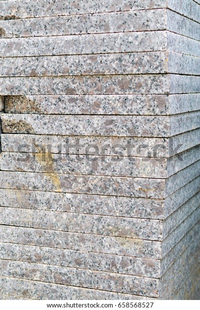 Stack Granite Slab Texture Marble Layers Stock Photo 658568527 ...