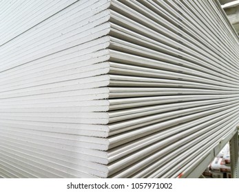 Stack Gypsum Board Preparing Construction Stock Photo 1057971002 ...