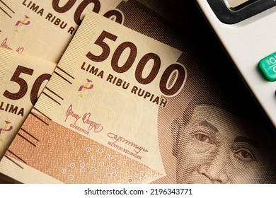 Stack Indonesian Five Thousand Rupiah Banknotes Stock Photo 2196343771 ...