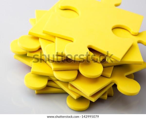 Stack Jigsaw Puzzle Pieces Stock Photo 142995079 | Shutterstock