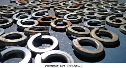 Stack Lock Washers New Old Stock Photo 1792106594 | Shutterstock
