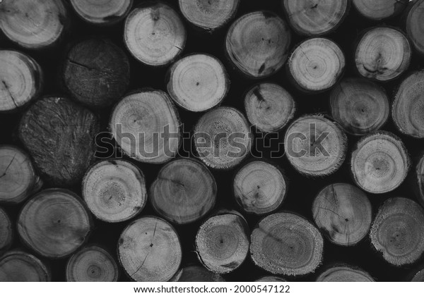 Stack Log Texture Natural Wood Cut Stock Photo 2000547122 | Shutterstock