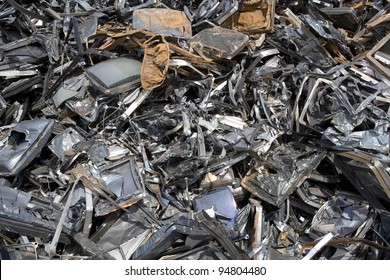 Scrap Metal Cubes Recycling Foto Stok 26890516 | Shutterstock