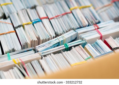 Stack Old Paper Documents Archive Stock Photo 333212732 | Shutterstock