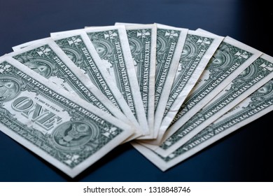Stack One Dollar Bills Stock Photo 1318848746 | Shutterstock