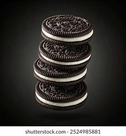 Photo Oreo Cookies AI-generated image 2261071321 | Shutterstock