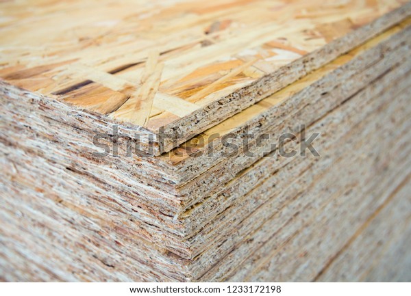 Stack Osb Sheets Stacked One On Stock Photo 1233172198 | Shutterstock