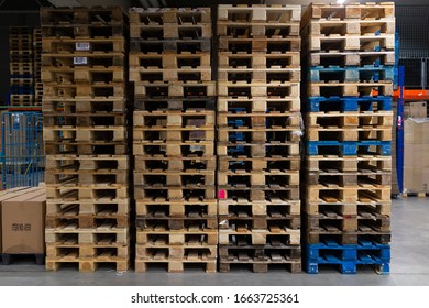 Stack Pallet Warehouse Stock Photo 1663725361 | Shutterstock
