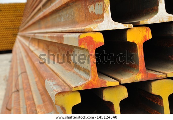 Stack Railway Tracks Stock Photo 145124548 | Shutterstock