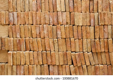 Stack Red Brick Wall Stock Photo 100881670 | Shutterstock