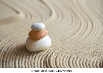 Stack Rocks On Sand Stock Photo 1180999015 | Shutterstock