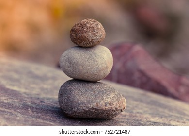 Stack Rocks Zen Concept Stock Photo 752721487 | Shutterstock