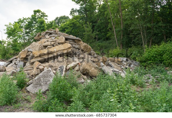 Stack Rubble Forest Stock Photo 685737304 | Shutterstock