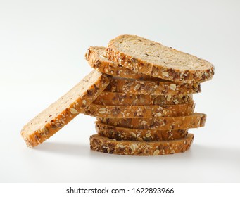 Stack Slices Whole Grain Bread Stock Photo 1622893966 | Shutterstock