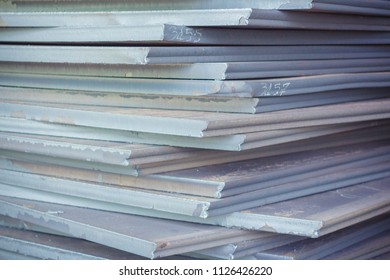 Stack Steel Plate Processing Steel Plate Stock Photo 1126426220 ...