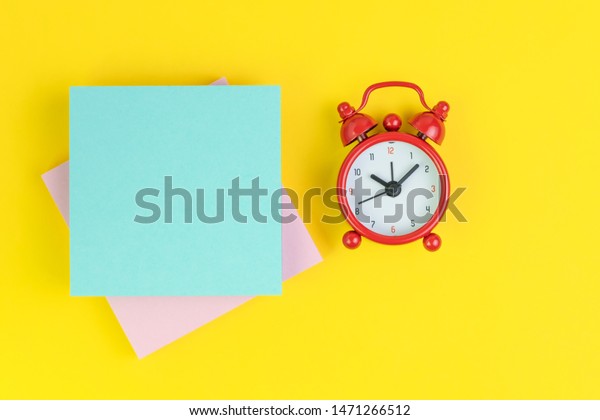 Stack Sticky Notes Read Alarm Clock Stock Photo 1471266512 | Shutterstock