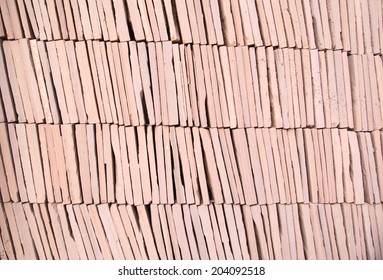 Stack Terracotta Tiles Stock Photo 204092518 | Shutterstock