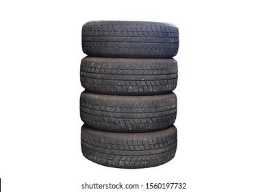 Stack Tire Close Stock Photo 1560197732 | Shutterstock