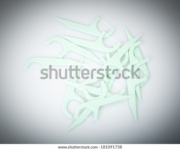 Stack Toothpicks Isolated On White Background Stock Photo 181091738 ...