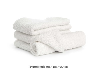 Stack White Beach Soft Towels Folded Stock Photo 1837429438 | Shutterstock