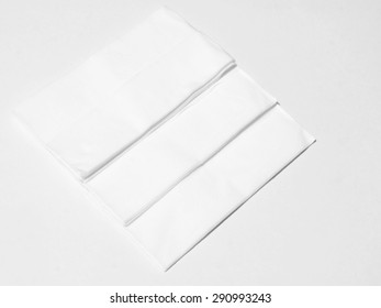 Stack White L Tissue Paper Isolated Stock Photo 290993243 | Shutterstock