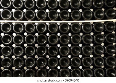Stack Wine Bottles Stock Photo 39094540 | Shutterstock