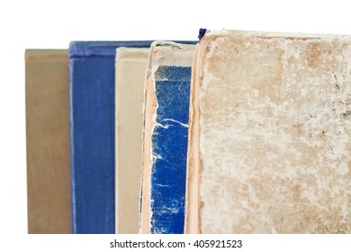 Stack Worn Books Isolated On White Stock Photo 405921523 | Shutterstock