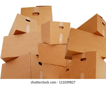 Set Stacking Carton Boxes Stock Photo 105710915 | Shutterstock