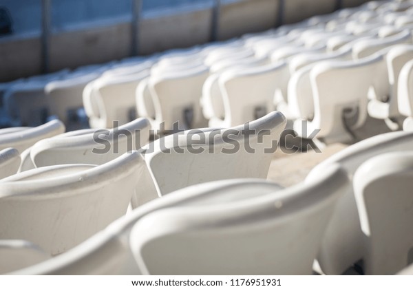 Stadium Seating Background Stock Photo 1176951931 | Shutterstock