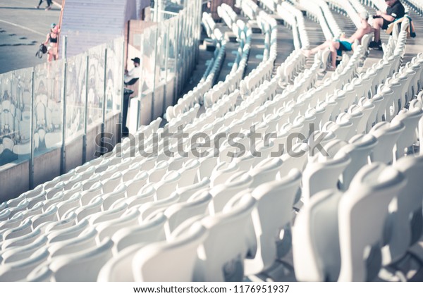 Stadium Seating Background Stock Photo 1176951937 | Shutterstock