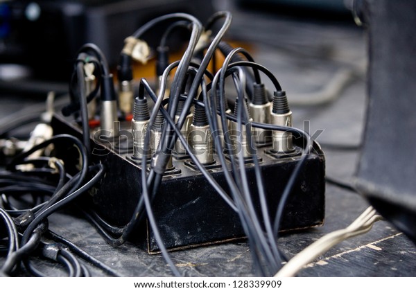 Stage Box Audio Connection Cable Snake Stock Photo 128339909 | Shutterstock
