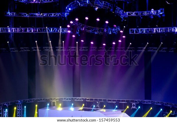 Stage Spotlight Laser Rays Stock Photo (Edit Now) 157459553