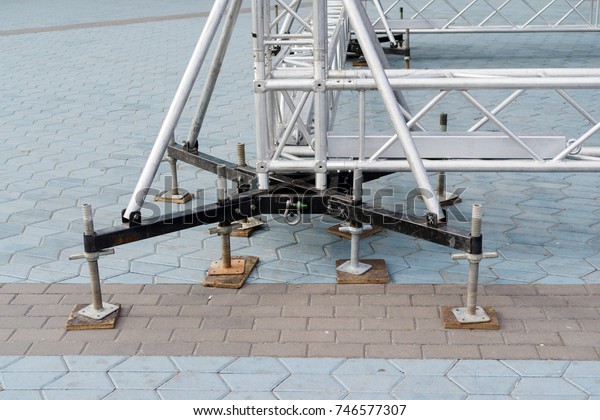 Stage Structure Metal Platform Stock Photo 746577307 | Shutterstock
