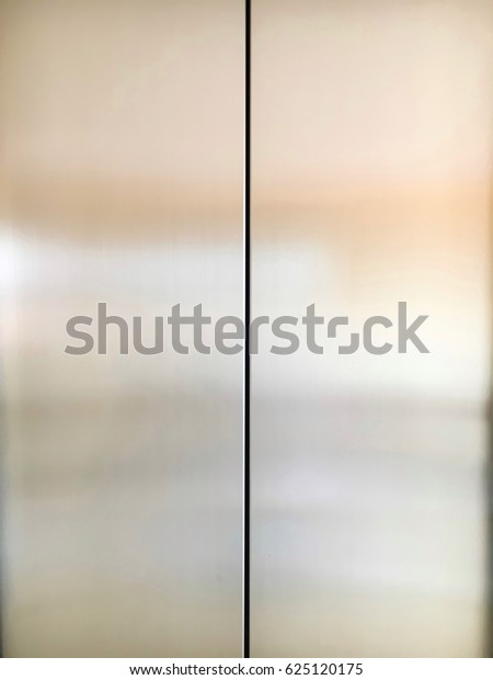 Stainless Texture Elevator Door Background : photo de stock (modifier ...