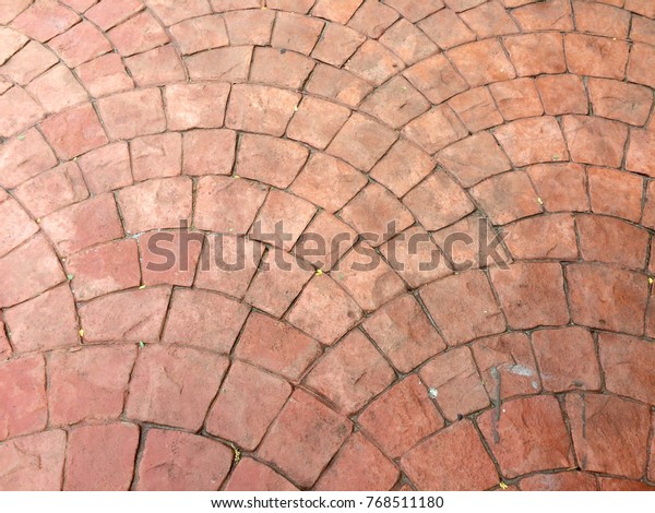 Stamped Concrete Floor Texture Pattern Background Stock Photo 768511180 ...