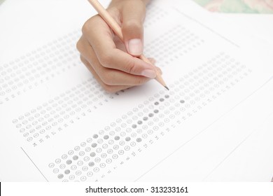 2,743 Test bubble sheet Images, Stock Photos & Vectors | Shutterstock