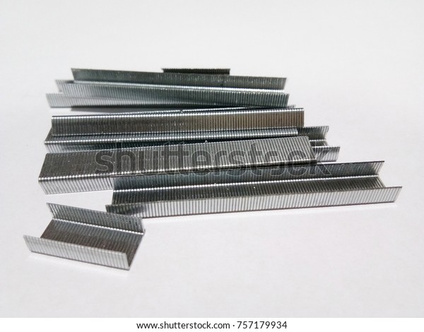 Staples Stack Isolated On White Background Stock Photo 757179934 ...