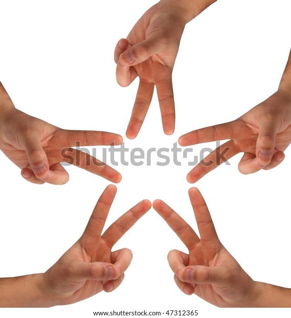 Star Made Hands Stock Photo (Edit Now) 47312365