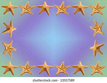 Starfish Background Stock Photo 13557589 | Shutterstock