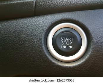 Start Stop Engine Button Car Stock Photo 1262573065 | Shutterstock