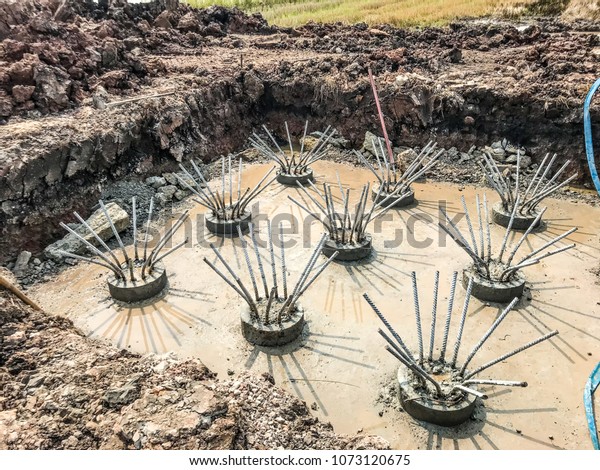 Static Boring Pile Foundation Engine Stock Photo (Edit Now) 1073120675