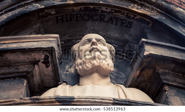 Statue Hippocrates Stock Photo (Edit Now) 538513963